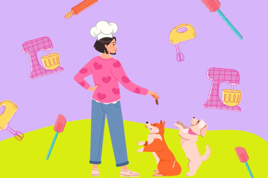 Easy Homeade 3-Ingredient Dog Treats – Sniff & Bark